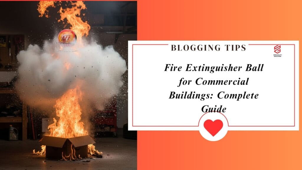 Fire Extinguisher Ball for Commercial Buildings Guide